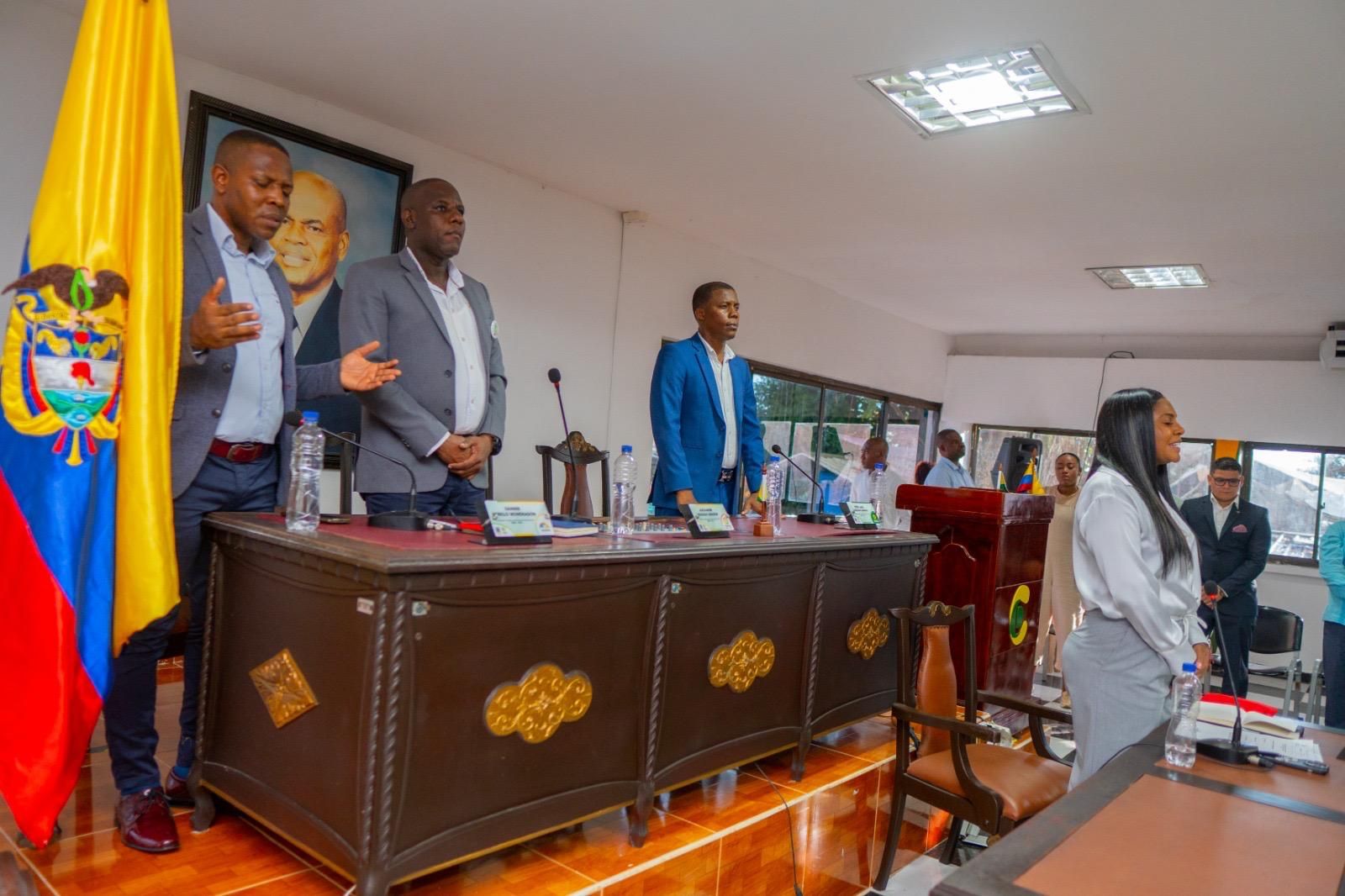 Alcaldesa de Buenaventura abre oficialmente el período de sesiones ordinarias del Concejo Distrital