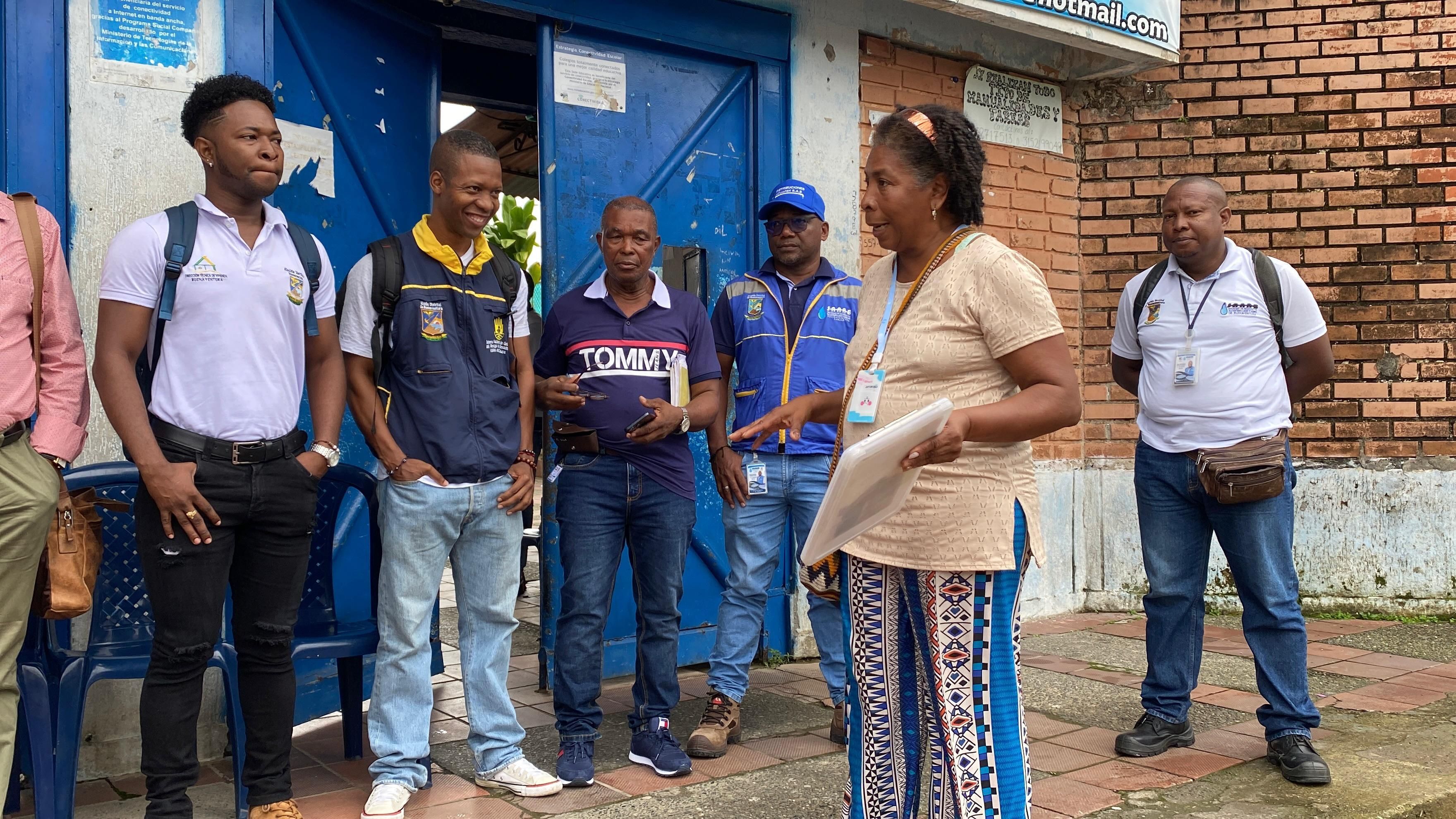 Instituciones del Distrito atienden problemática de infraestructura en la Comuna 11